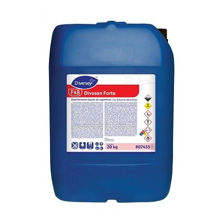 DIVOSAN FORTE - DESINFECTANTE CON ÁCIDO PERACÉTICO - 20 K