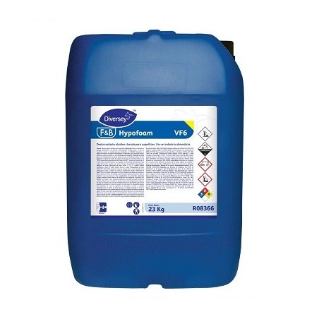 HYPOFOAM - DETERGENTE ALCALINO CLORADO POR ESPUMA - 23 K